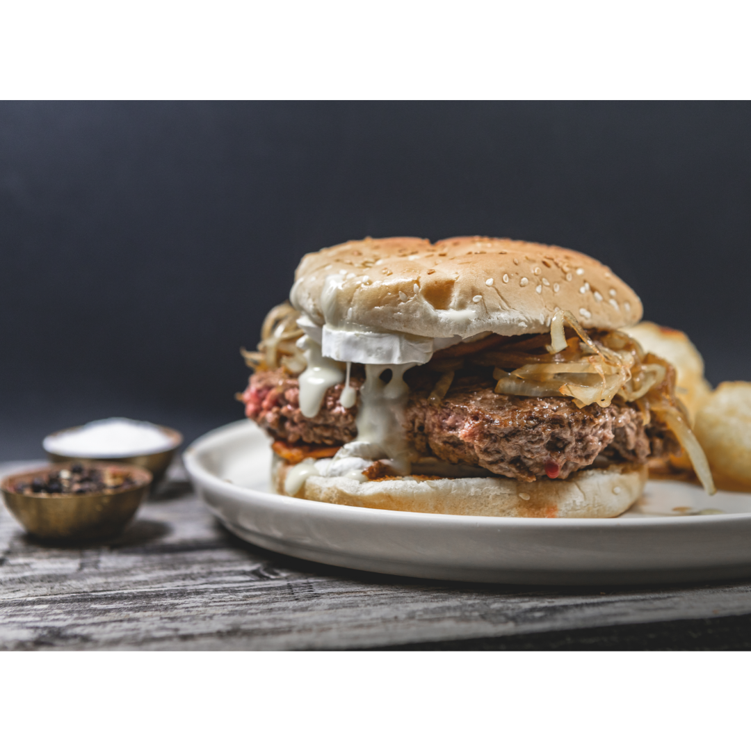 French Onion Burger Recipe (Seed Oil Free) | Gaia Foods