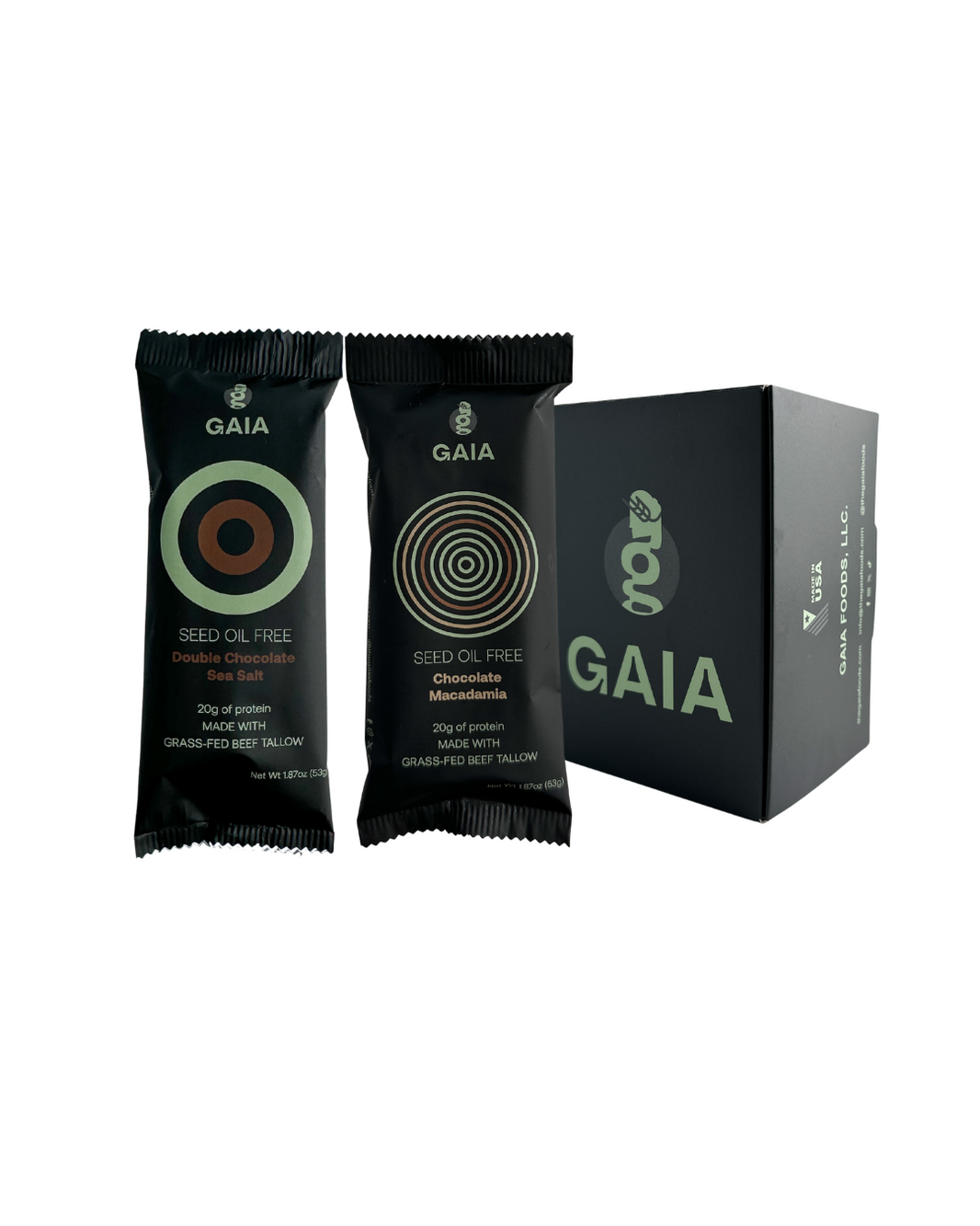 Gaia Foods | Seed Oil Free Protein Bars