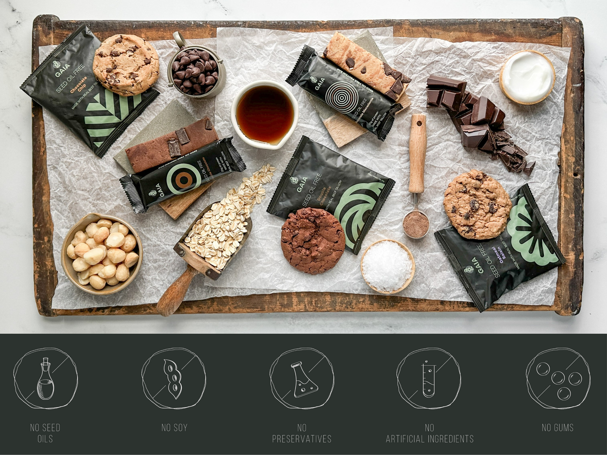 Gaia Foods | Seed Oil Free Protein Bars