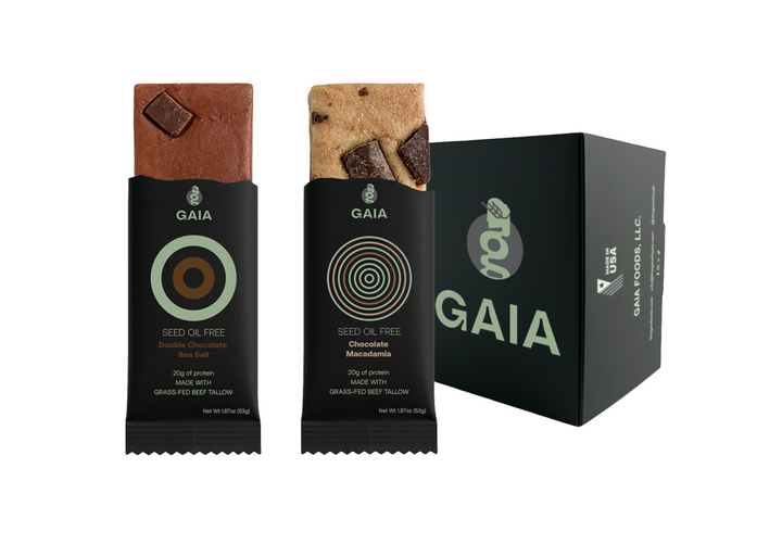 Gaia Foods | Seed Oil Free Protein Bars